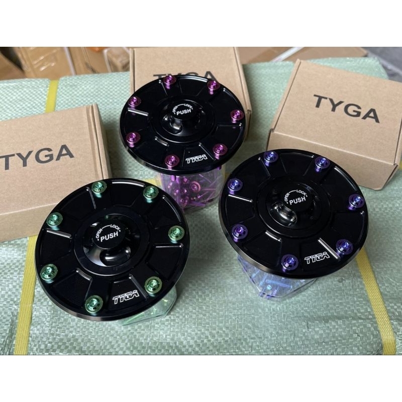 Jual TUTUP TANGKI CAP SET BAUT TITANIUM NINJA R SS RR TINGGAL PASANG | Shopee Indonesia