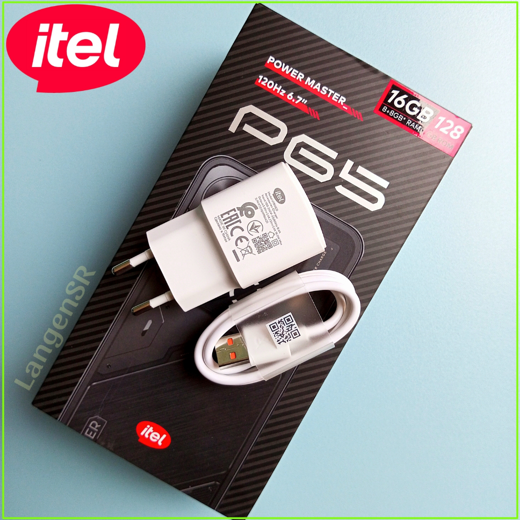 Jual Charger ITEL P65 Fastcharging 18W Usb Type C Asli Original ...