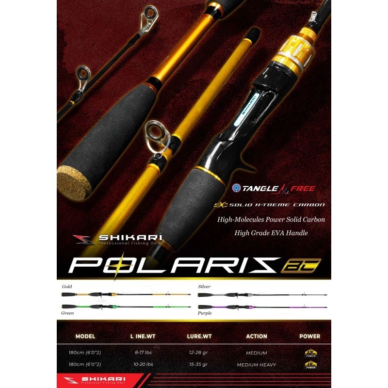 Jual Joran shikari Polaris sp dan bc dan black vue dan masterpro dan ...