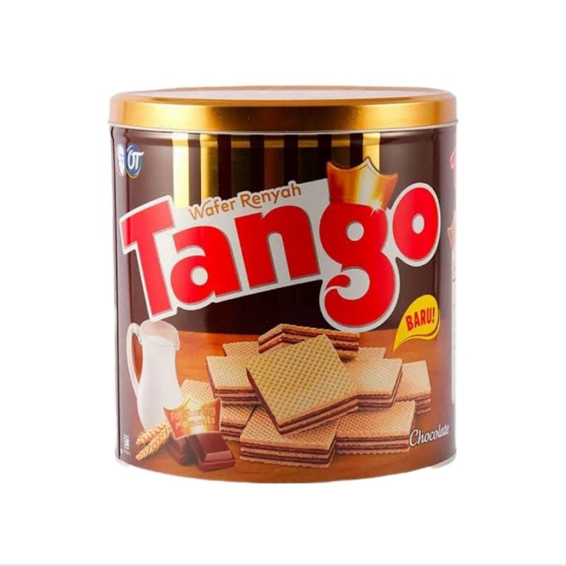 Jual Tango Wafer Renyah Chocolate Kaleng 240g | Shopee Indonesia
