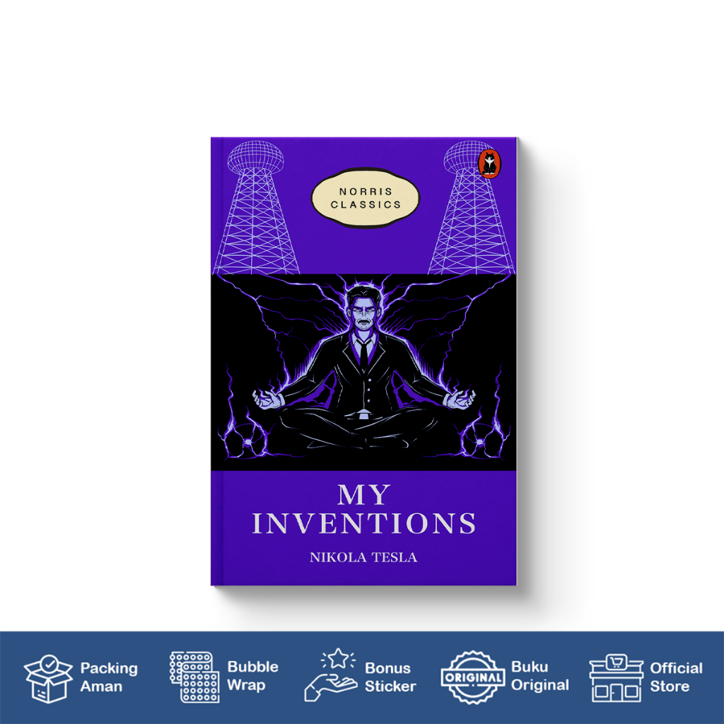 Jual [Norris Book] My Inventions by Nikola Tesla - English Classic ...