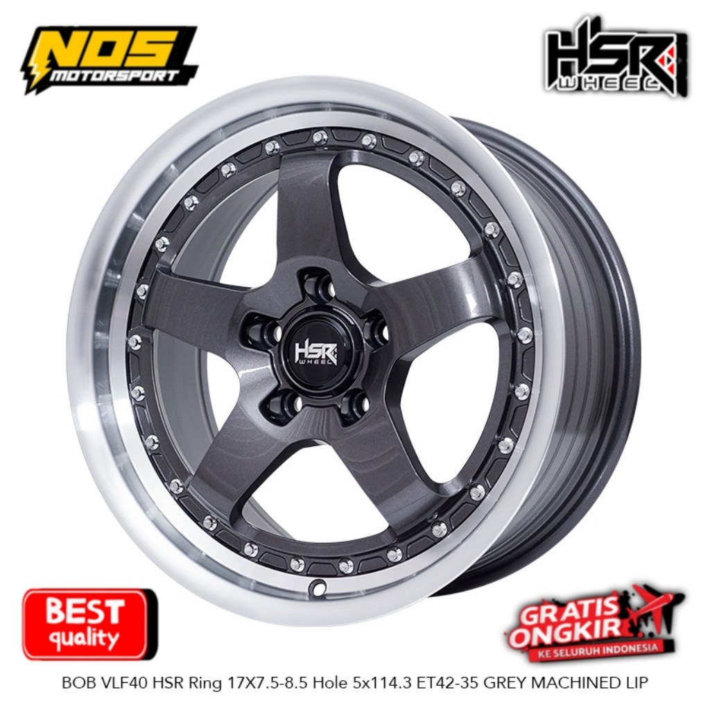 Jual VELG INNOVA XPANDER RUSH CAMRY R17 LEBAR 75/85 BAUT 5X114 ET42/35 HSR BOB RING 17 | VELG ...