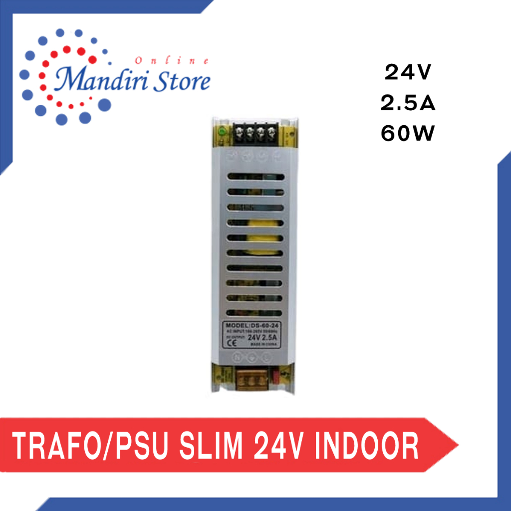 Jual Trafo Power Supply Indoor 24V 60W/100W/150W/200W/300W | CCTV Led ...