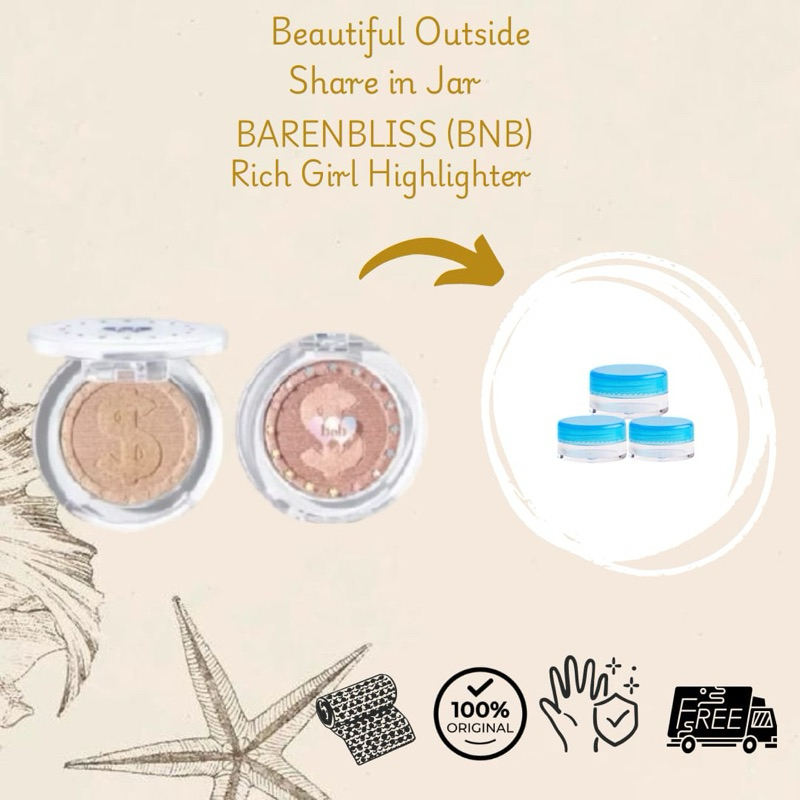 Jual Share in Jar BNB barenbliss Highlight Highlighter | Shopee Indonesia