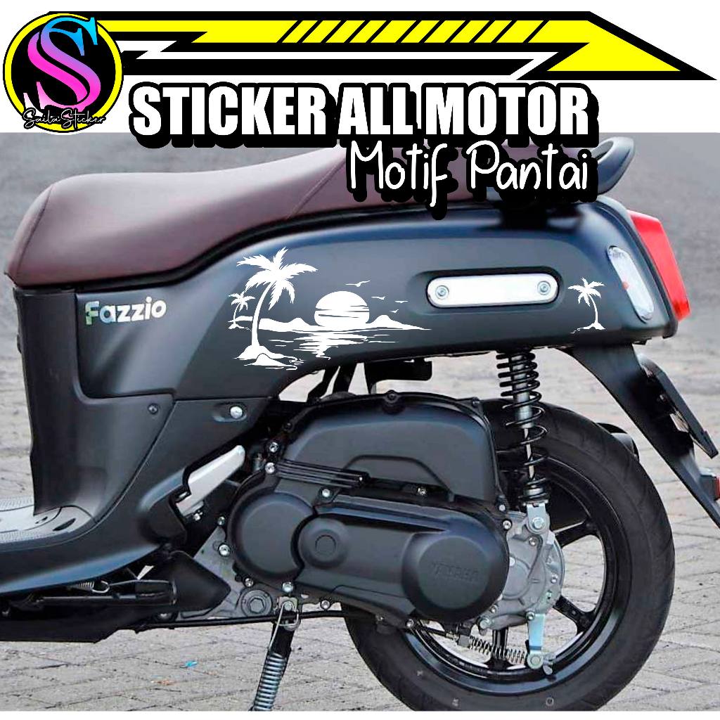Jual 101/STICKER CUTTING/STICKER ALL MOTOR/STICKER MOTIF PEMANDANGAN ...