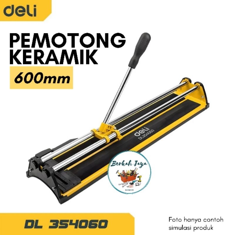 Jual ALAT POTONG KERAMIK Marmer Granit Pisau Manual DELI 60 Cm / Tile ...