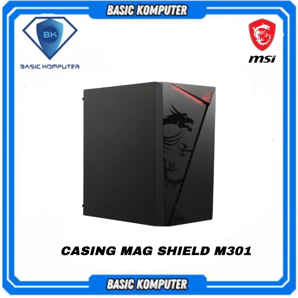 Jual Casing MSI MAG SHIELD M301 [ Micro-ATX / Mini-ITX ] | Shopee Indonesia