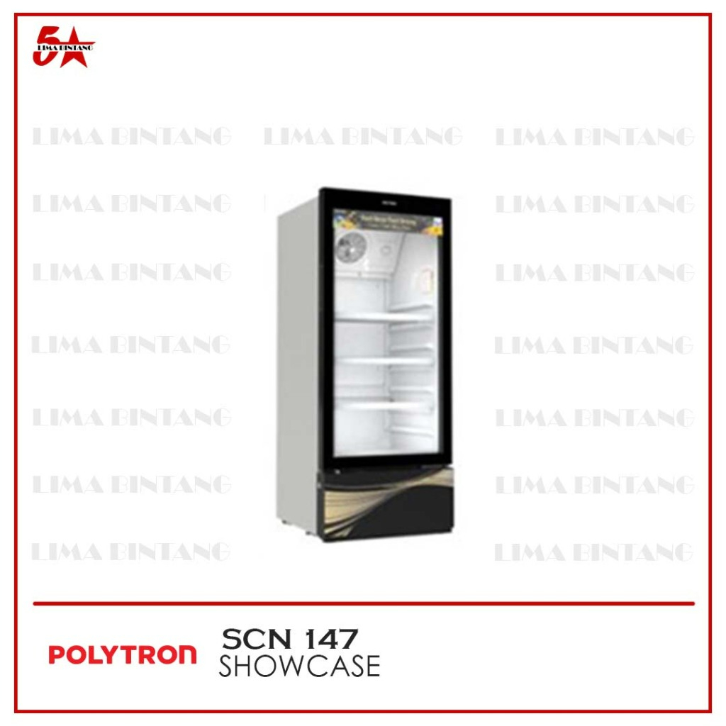 Jual POLYTRON SCN-147 KULKAS SHOWCASE KAPASITAS 140 LITER | Shopee ...