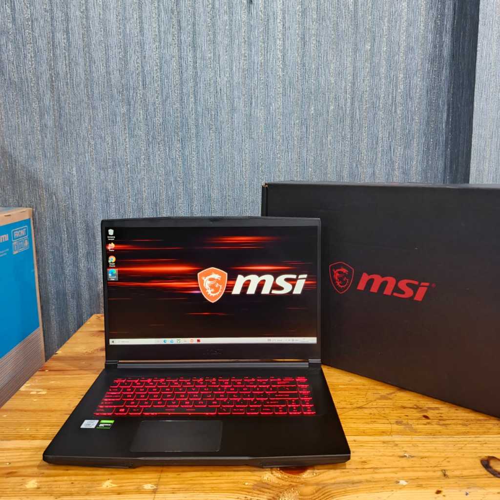 Jual MSI GF63 Thin 10SCSR, Intel Core I7-10750H, #DualVga, Ram 8Gb ...