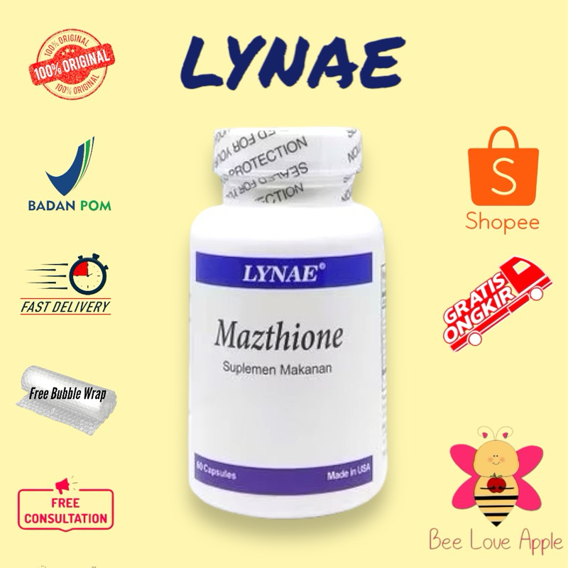 Jual Mazthione Lynae Suplemen Pemutih Original | Shopee Indonesia