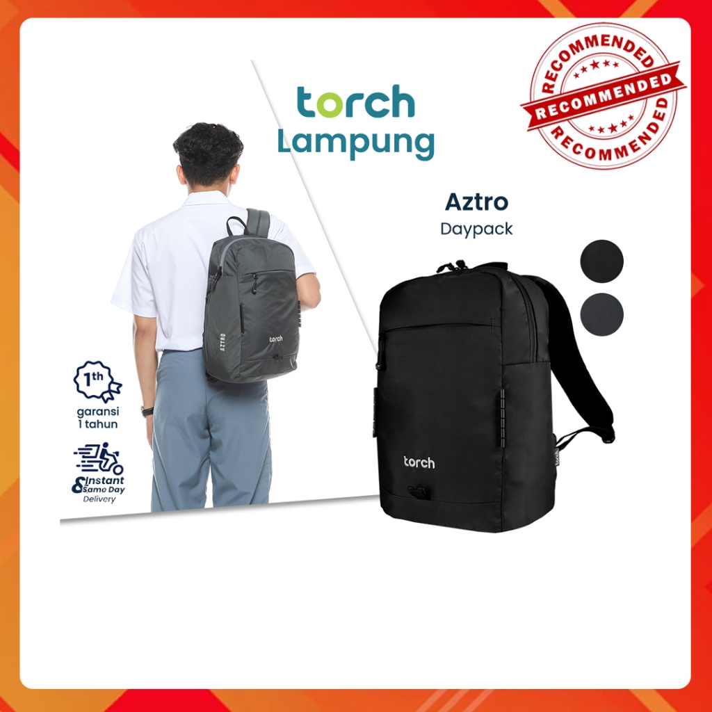 Jual TORCH Aztro Tas Ransel Pria Wanita Unisex Tas Ransel Sekolah ...