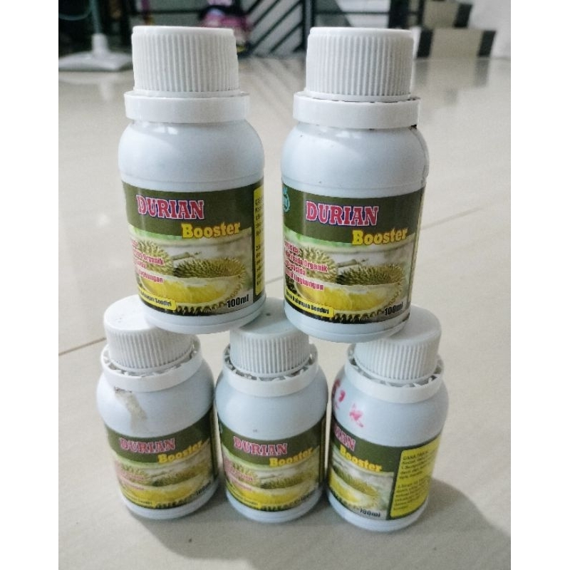 Jual Pupuk Organik Cair Pemacu dan Pelebat Buah Durian 100ML / Booster Pelebat Buah Durian ...
