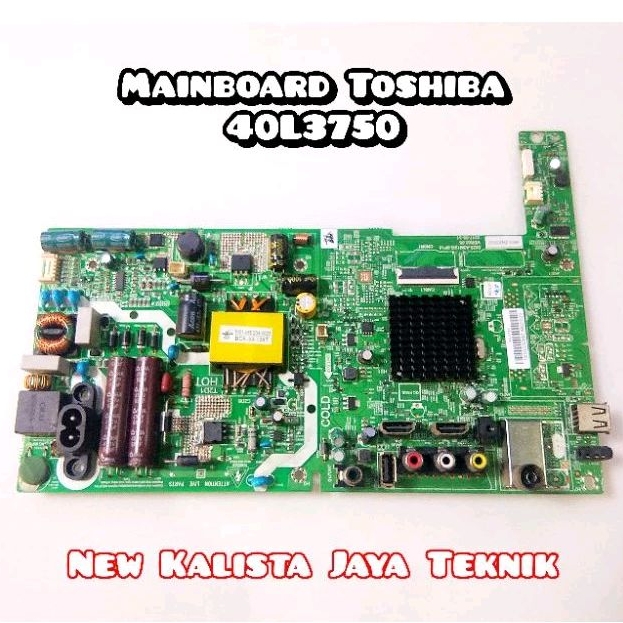 Jual MAINBOARD TV TOSHIBA 40L3750 ORIGINAL 5823-A3M12G-0P10 MB TOSHIBA 40L3750VJ MOTHERBOARD TV ...