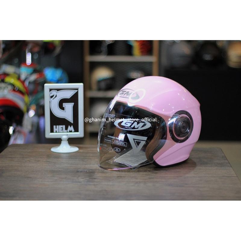 Jual GM POP HIJAB HELM HALF FACE HIJAB ORIGINAL | Shopee Indonesia