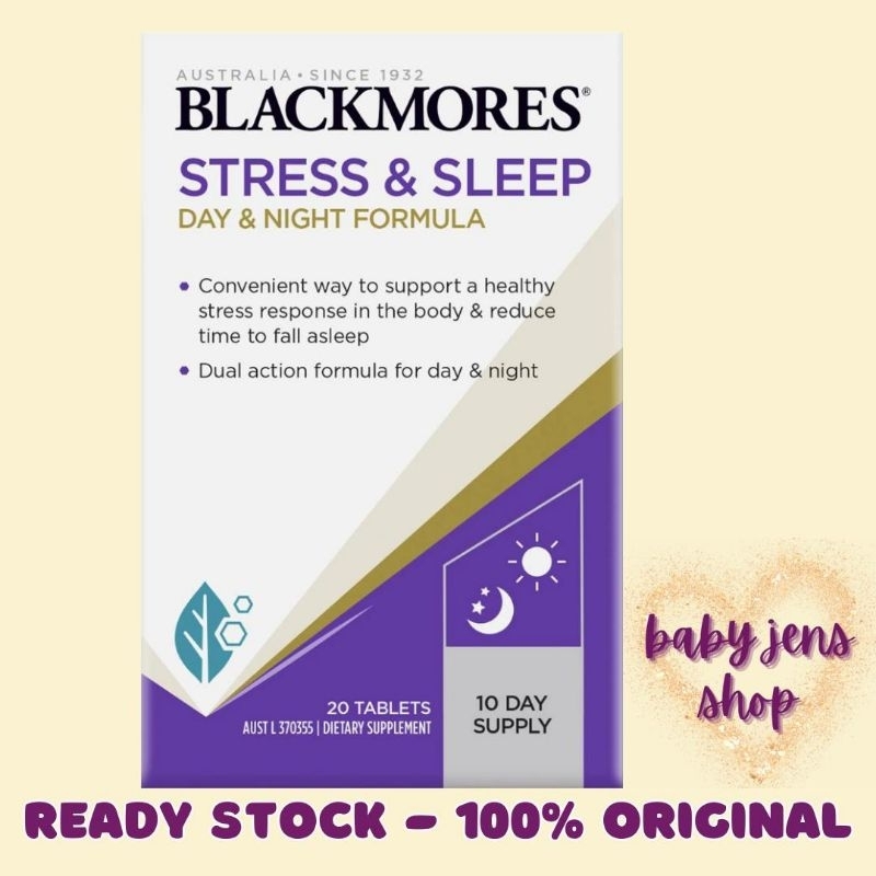 Jual Blackmores Stress & Sleep Support Day + Night Formula Vitamin B ...