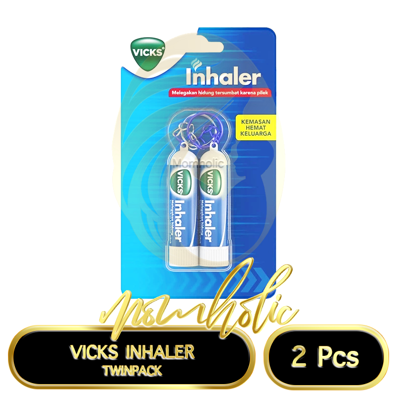 Jual VICKS Inhaler Twin Pack 0.5 mL dengan keychain | Shopee Indonesia