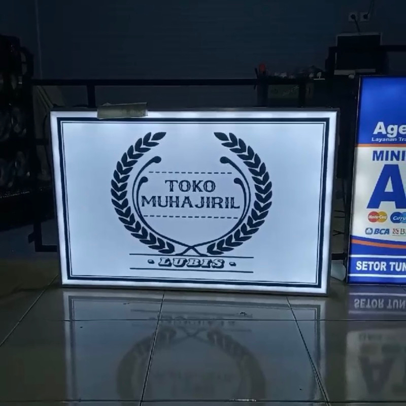 Jual NEON BOX UKURAN 120cm x 100cm | Shopee Indonesia