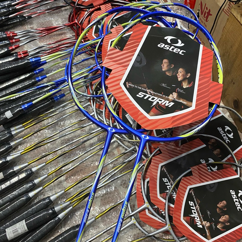 Jual RAKET BADMINTON ASTEC STROM S2000 ORIGINAL | Shopee Indonesia
