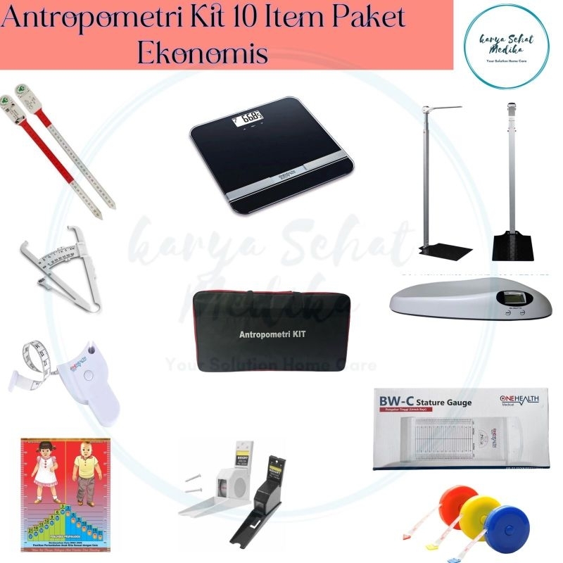 Jual Antropometri Kit 10 Item Paket Economis / Stunting Kit ...