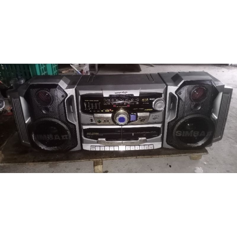 Jual tape compo simba kaset pita 1 deck | Shopee Indonesia