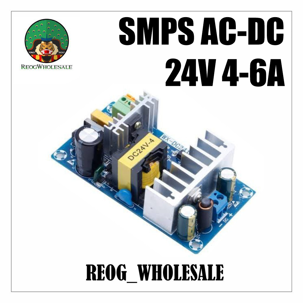 Jual Module Modul Switching Power Supply SMPS PSU 24V 4A AC-DC AC - DC Adaptor Adapter PCB Board ...