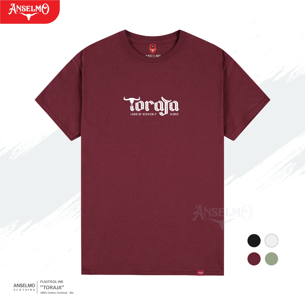 Jual Kaos Toraja - TORAJA Land of Heavenly Kings - 100% Cotton Combed Tebal 24s - FREE sticker ...