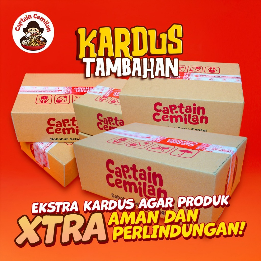 Jual Kardus untuk packing tambahan cemilan / Box packing / Packing ...