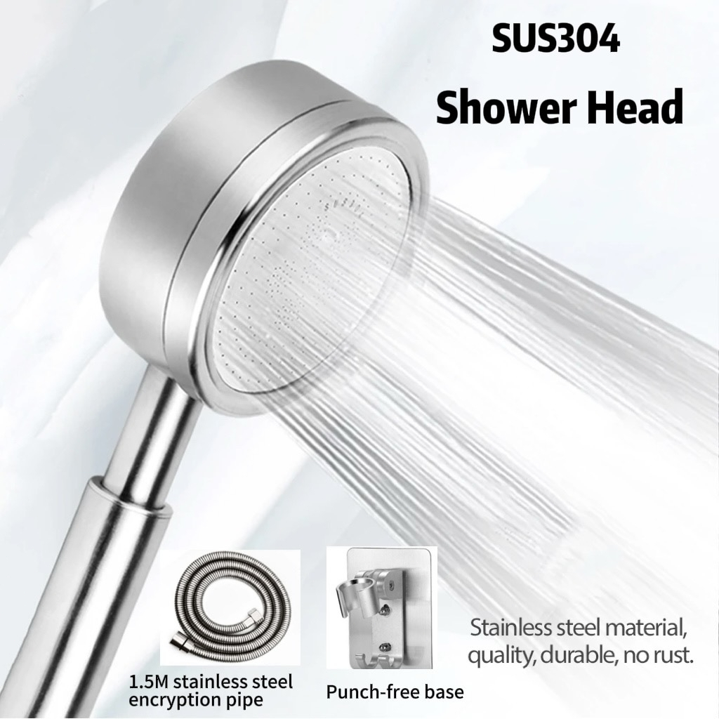 Jual Kepala Shower Premium Full Stainless 304/kepala shower kamar mandi ...