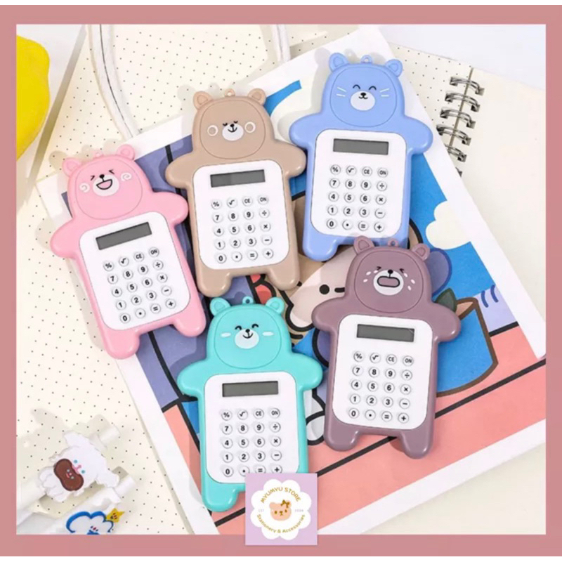 Jual Kalkulator Karakter Mini Lucu Unik Cute Murah | Shopee Indonesia