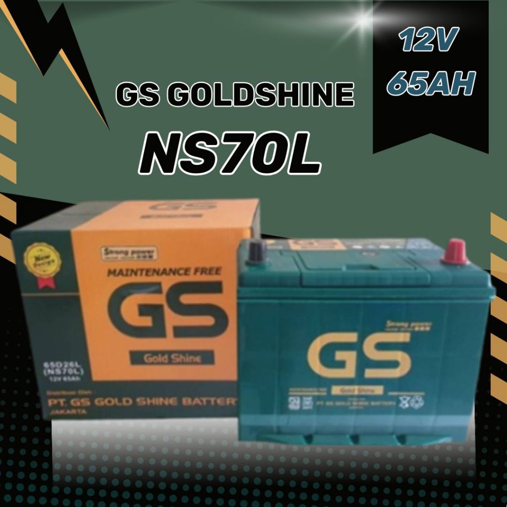 Jual Aki GS NS70L Mobil Pajero Exceed Fortuner Innova Diesel Xtrail ...