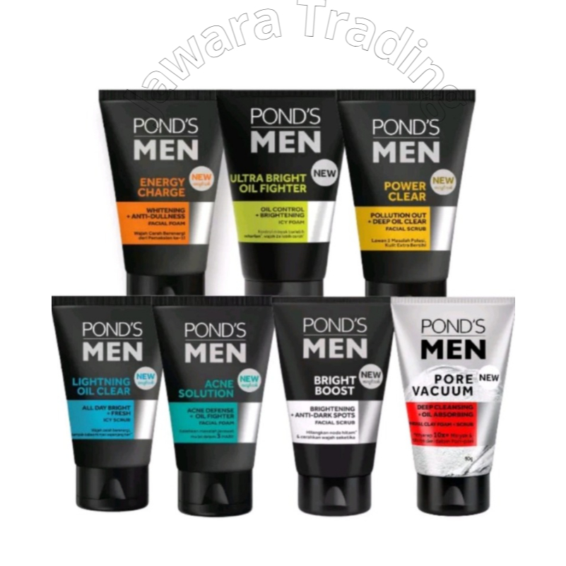 Jual Ponds Men Facial Wash 100 gr Sabun Pencuci Muka Pria Terlaris ...