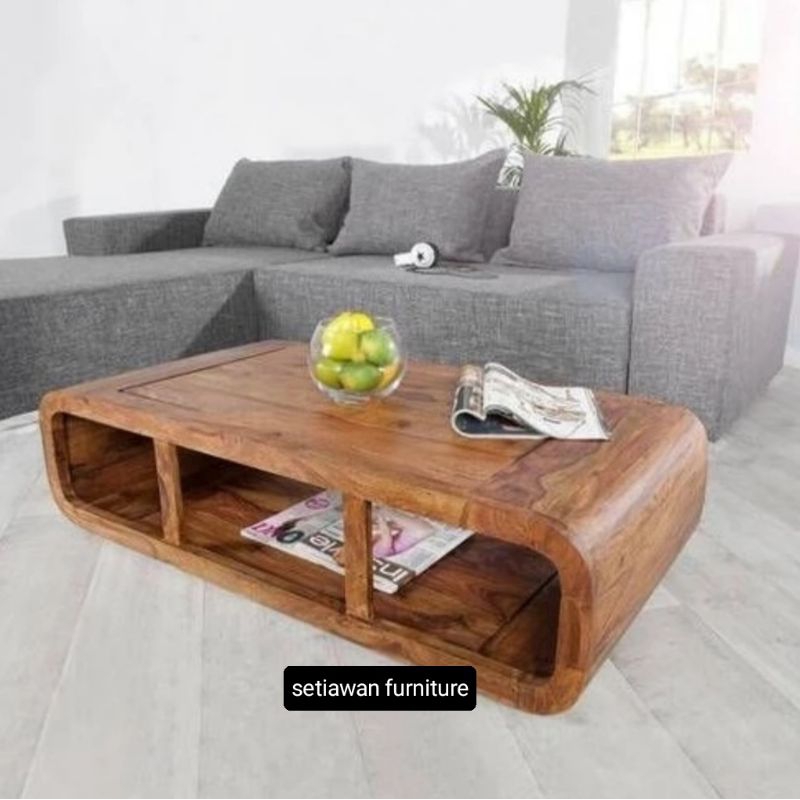 Jual Meja Tamu Minimalis Modern Kayu Jati - Meja Sofa - Meja Ruangan ...