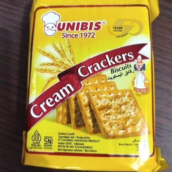 Jual unibis biskuit crackers cream | Shopee Indonesia