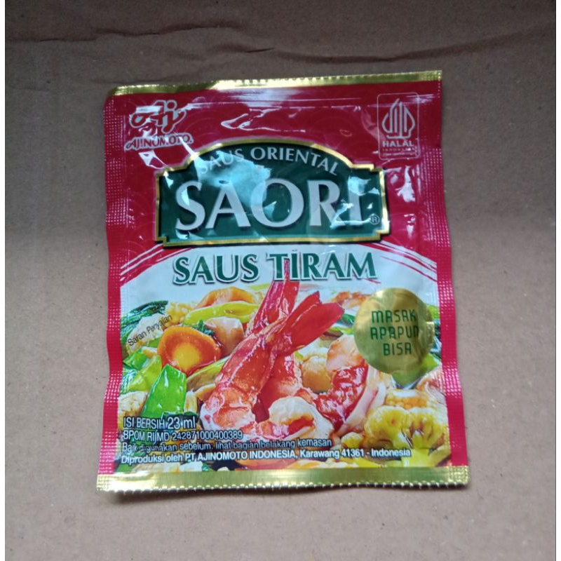 Jual Saori Saos Tiram 23ml (satuan) | Shopee Indonesia
