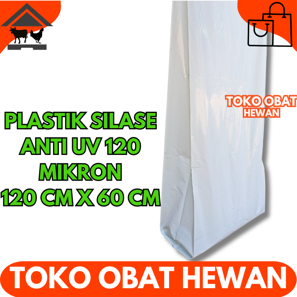 Jual PLASTIK SILASE WHITE GUSSET 120 MIKRON 1 KG (6 PCS) - Kantong ...