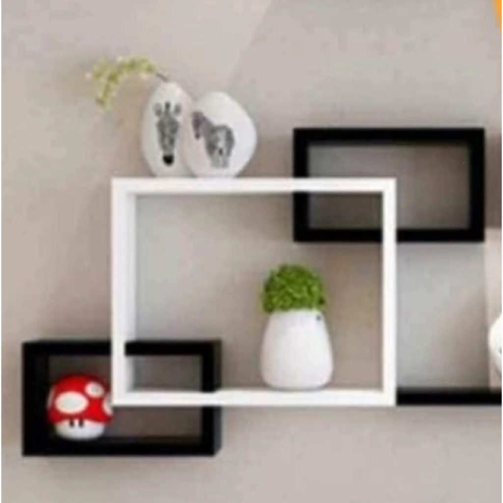 Jual 1 set RAK DINDING AESTHETIC MINIMALIS, HIASAN DINDING KAYU ...