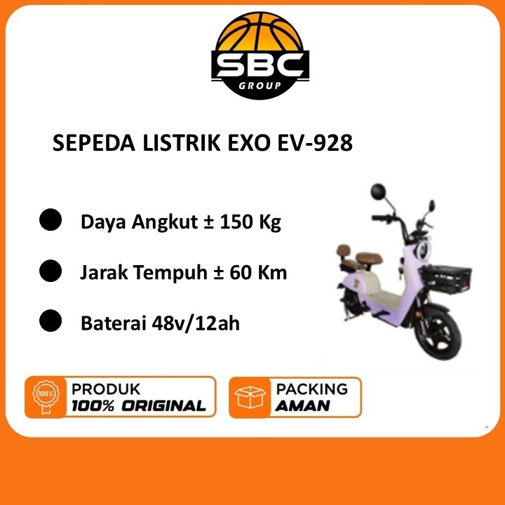 Jual SEPEDA LISTRIK EXO EV-928 | Shopee Indonesia