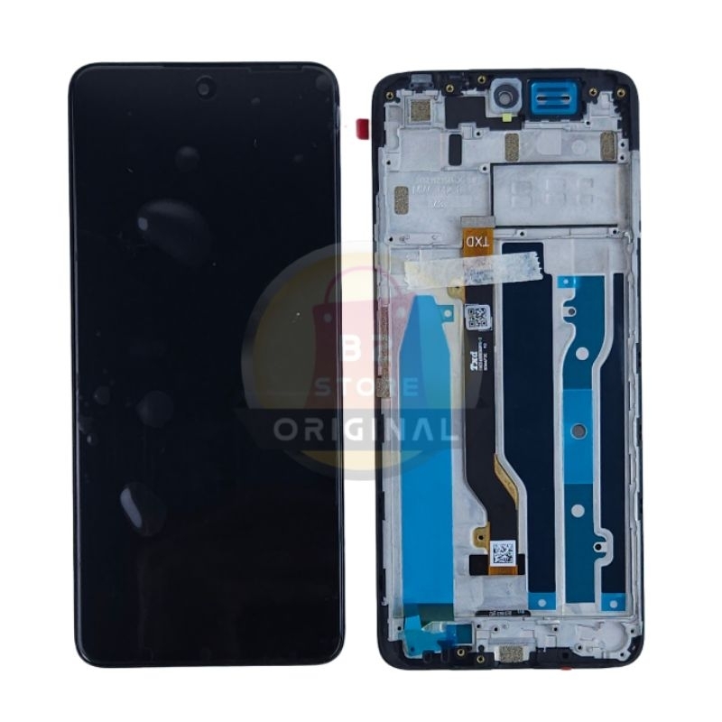 Jual LCD TOUCHSCREEN FULLSET + FRAME LCD TECNO POVA 2 LE7 ORIGINAL ...