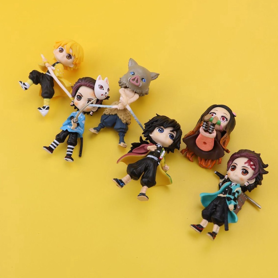 Jual Top Delivery ACTION FIGURE DEMON SLAYER MINIATUR DEMON SLAYER PGS ...