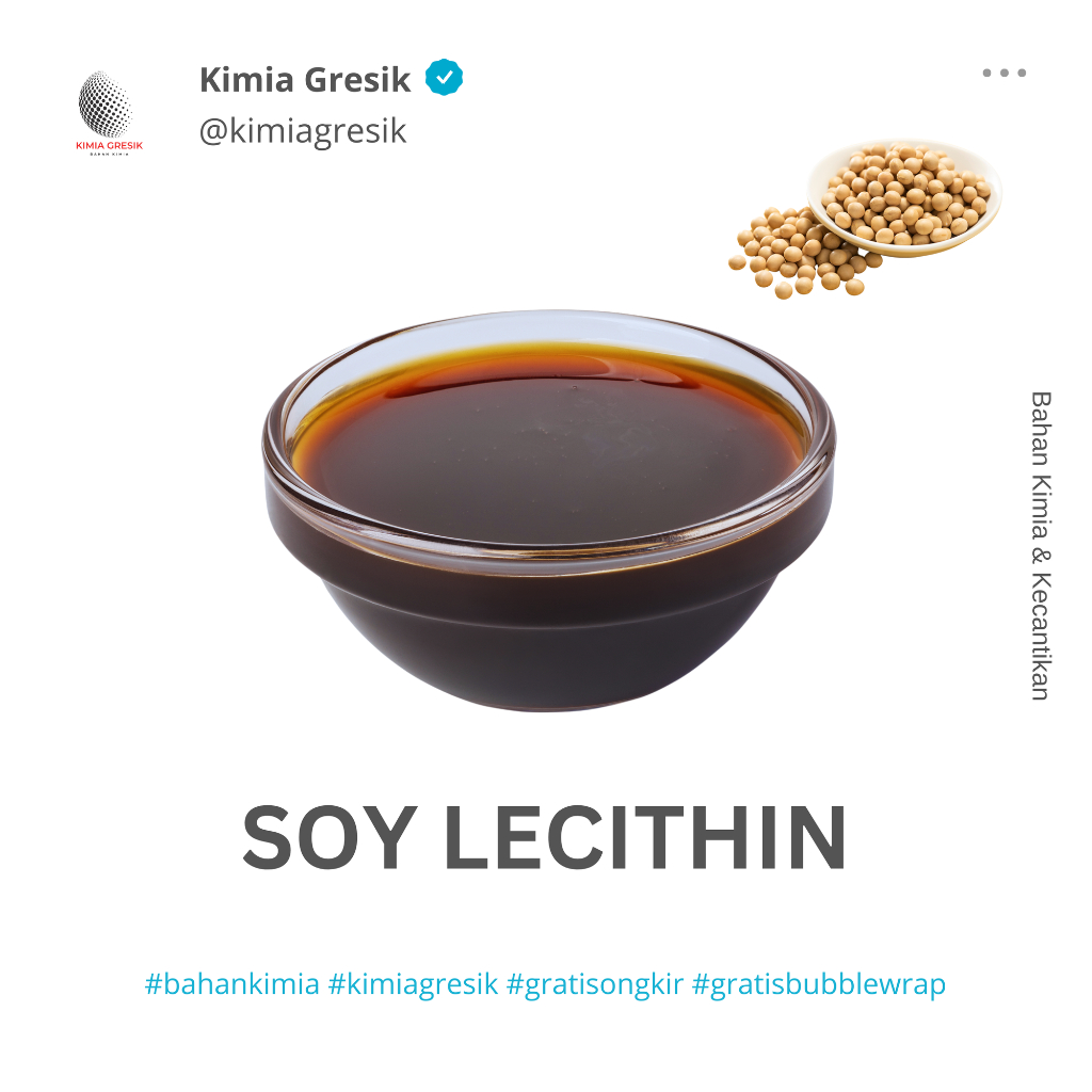 Jual Soy Lecithin Kental Lesitin Kedelai Food Grade 100 gr | Shopee ...