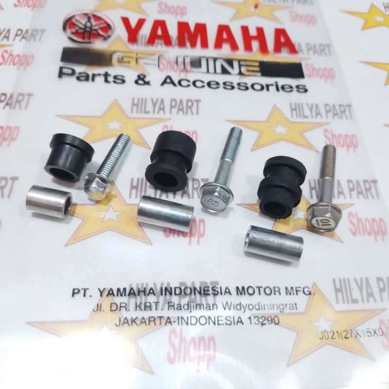 Jual baut bos karet dudukan tahanan box filter udara mio j m3 freego ...