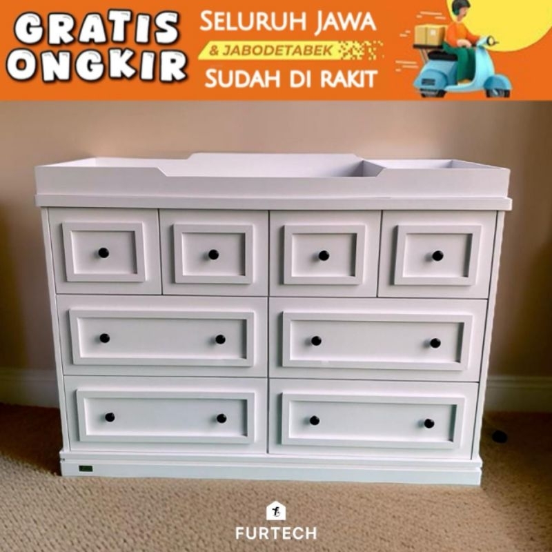 Jual BLERRY Changing Table Baby Tafel Minimalis Lemari Ganti Popok Bayi ...