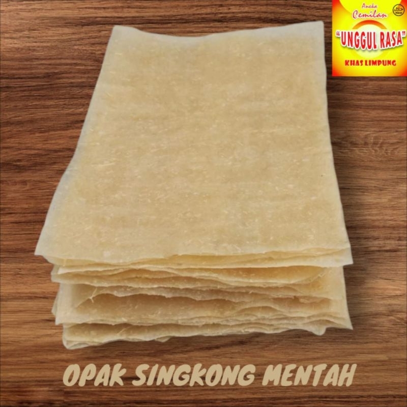 Jual OPAK SINGKONG MENTAH SUPER TIPIS GURIH 250 GR | Shopee Indonesia