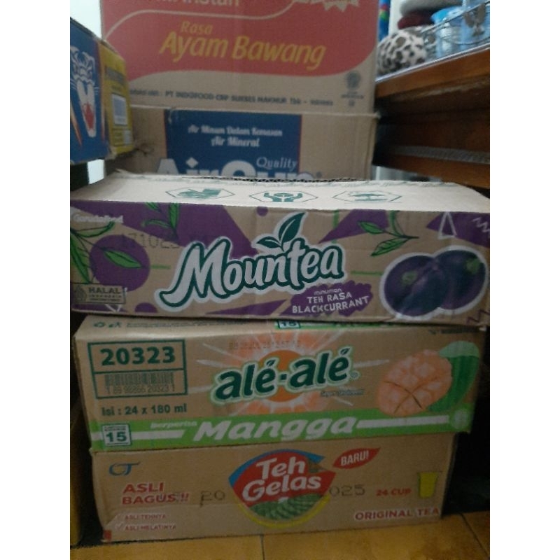 Jual mountea blackcurrant 1 dus isi 24 x 160ml (khusus gosend) | Shopee Indonesia