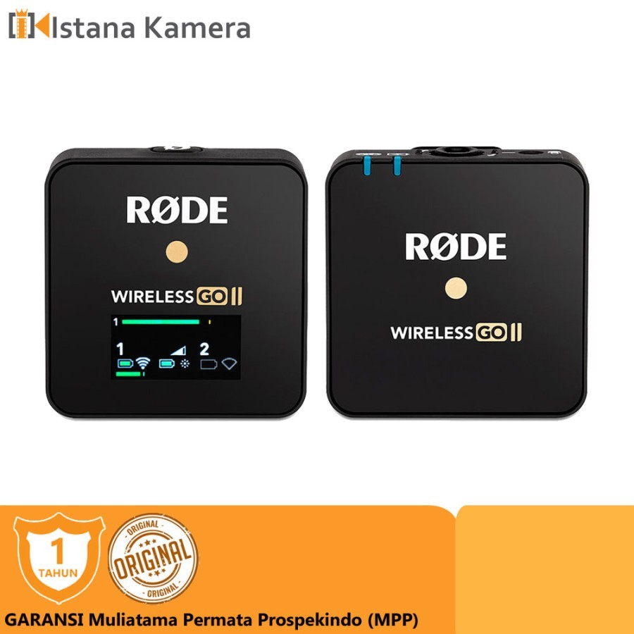 Jual Rode Wireless GO II Single Compact Digital Wireless Microphone ...