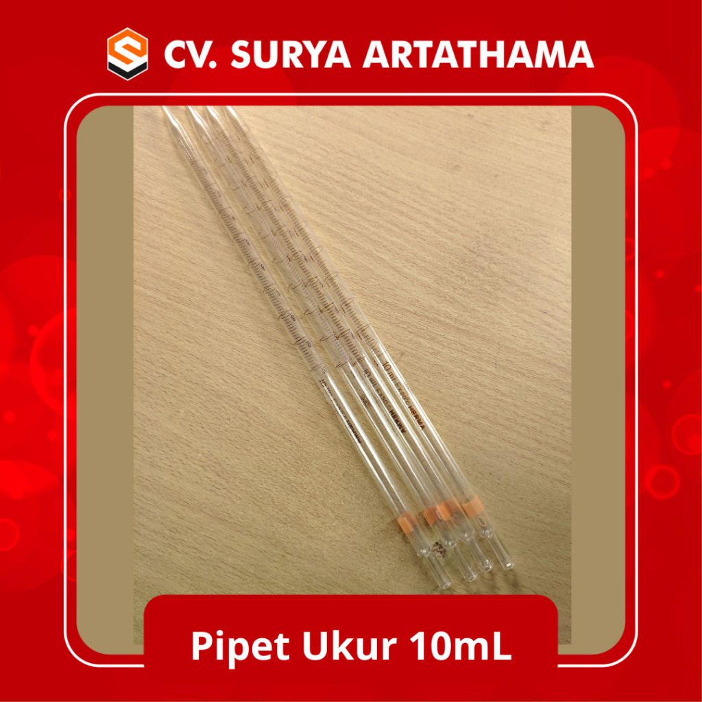 Jual Pipet Ukur 10ml / Measuring Pipette 10ml HERMA | Shopee Indonesia