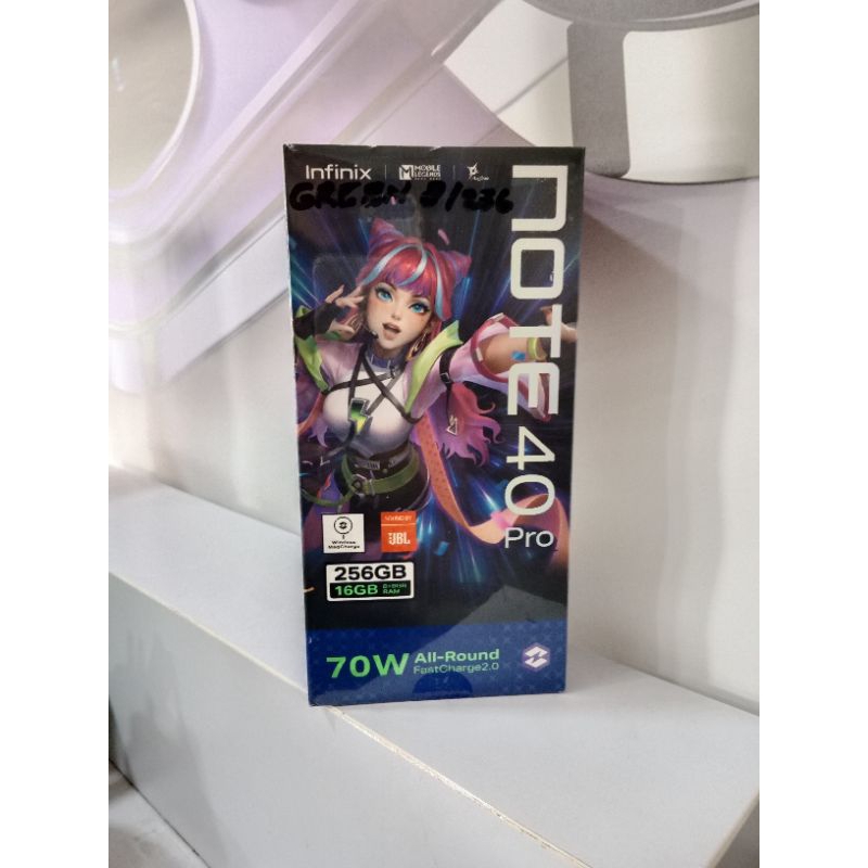 Jual Infinix Note 40pro 8/256 Garansi Resmi | Shopee Indonesia