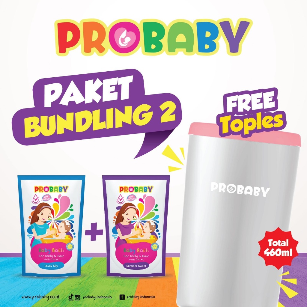 Jual PROBABY PAKET BUNDLING 2 ( FREE TOPLES ) | Shopee Indonesia