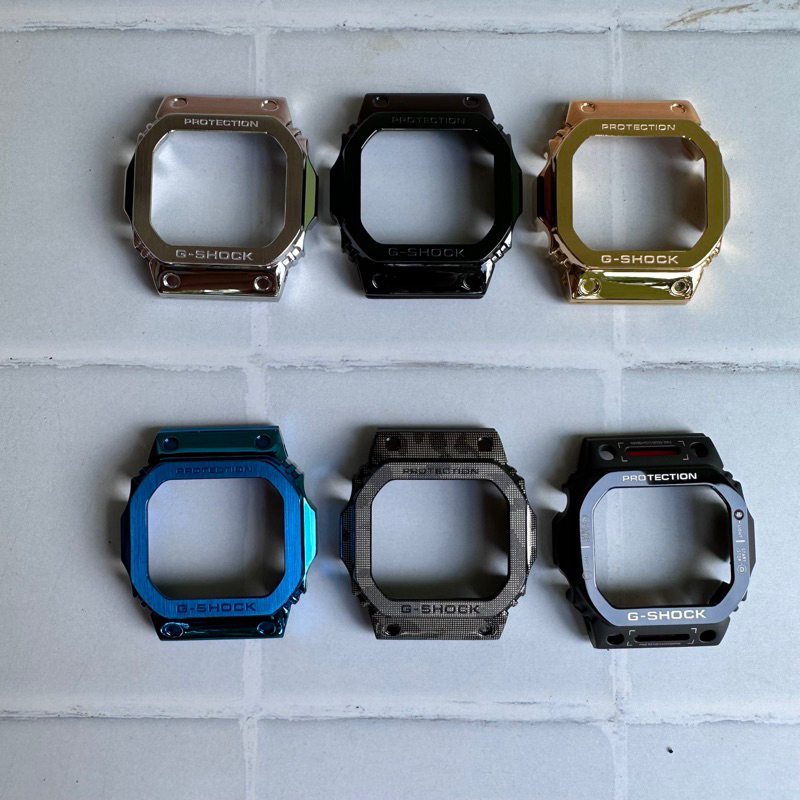 Jual bezel metal glx-5600 bezel steel gshock g-5600 gw-m5610 g shock g ...