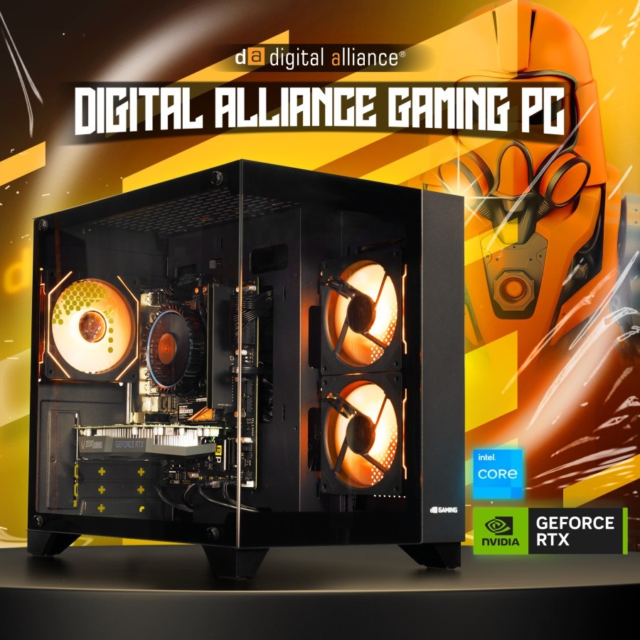 Jual Digital Alliance Gaming PC | i3 12100F | GTX 1650 | 16GB | 256GB ...
